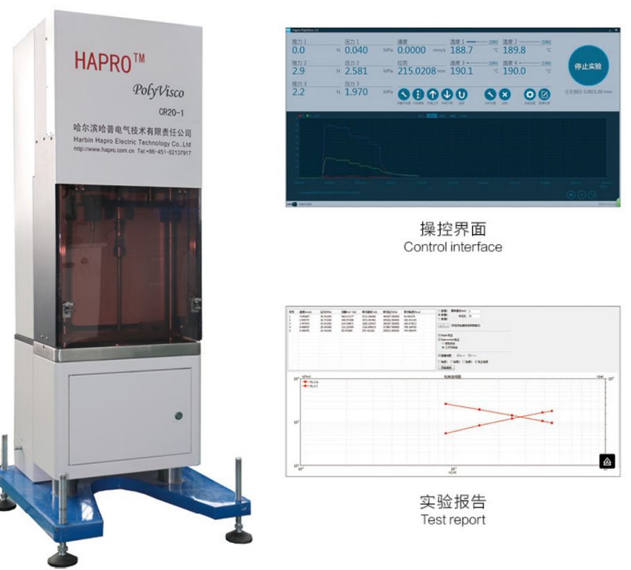 HIGH PRESSURE CAPILLARY RHEOMETER – GPA SAS